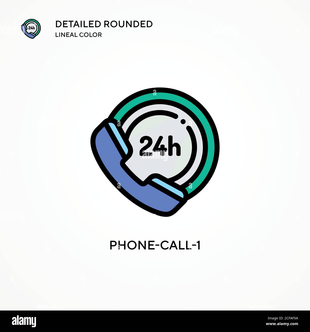 Phone-call-1 vector icon. Modern vector illustration concepts. Easy to ...