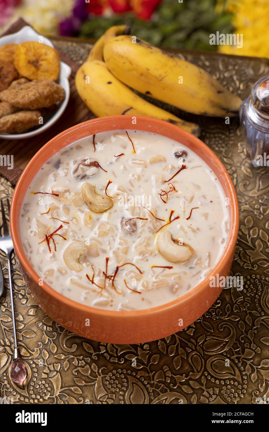 Palada Payasam/ Pradhaman/ Kheer/ Mithai seasonal sweet dish Kerala ...