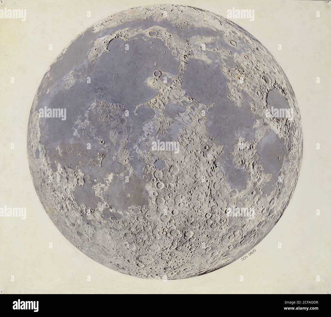 Moon surface with Craters Stock Photo - Alamy
