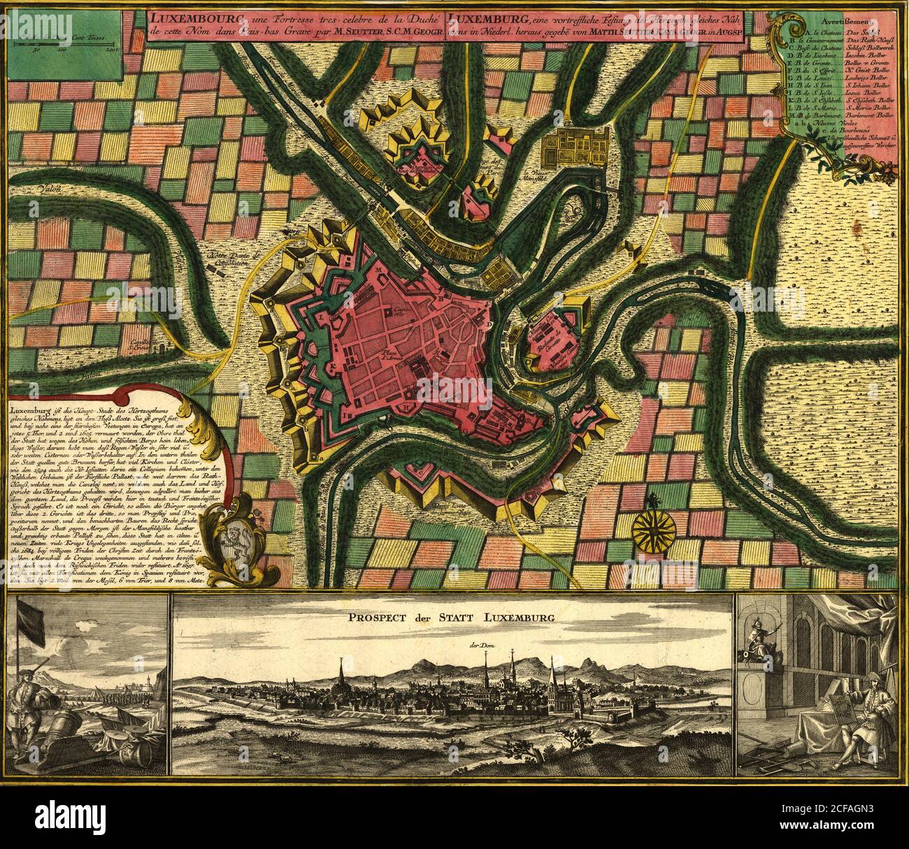 Fortress maps hi-res stock photography and images - Alamy