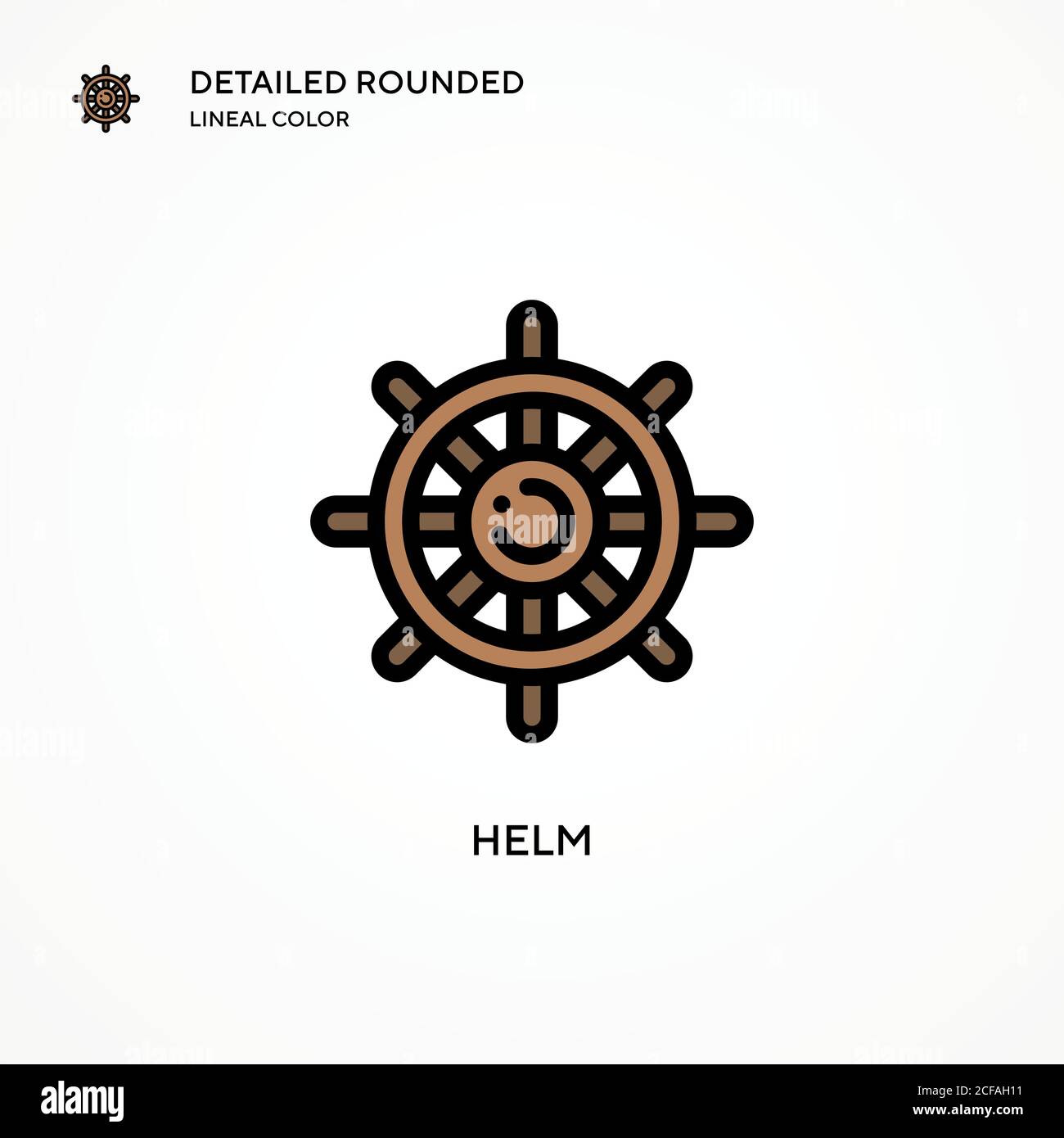 Helm vector icon. Modern vector illustration concepts. Easy to edit and ...