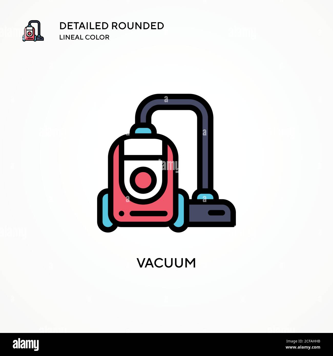 Vacuum vector icon. Modern vector illustration concepts. Easy to edit ...