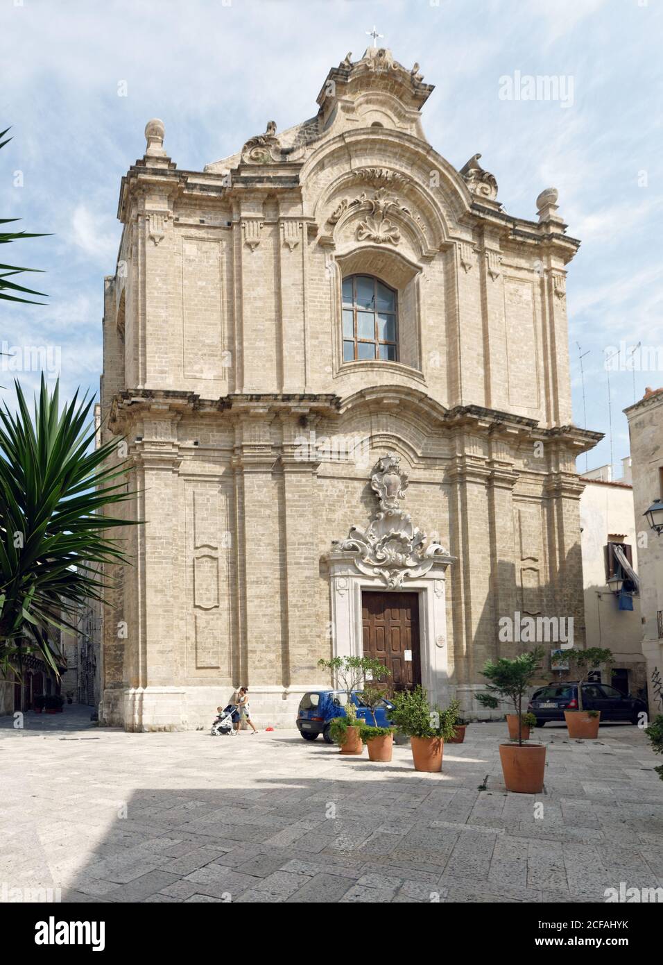Church of the Holy Name of Jesus in Bari, Apulia, Italy. This Baroque ...
