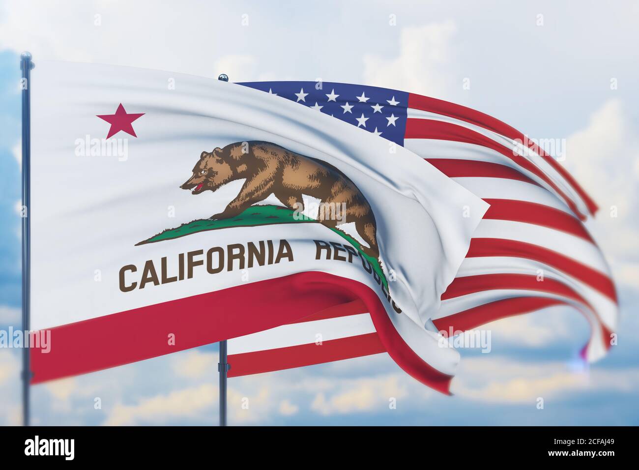 California Flag High Resolution Stock Photography and Images - Alamy