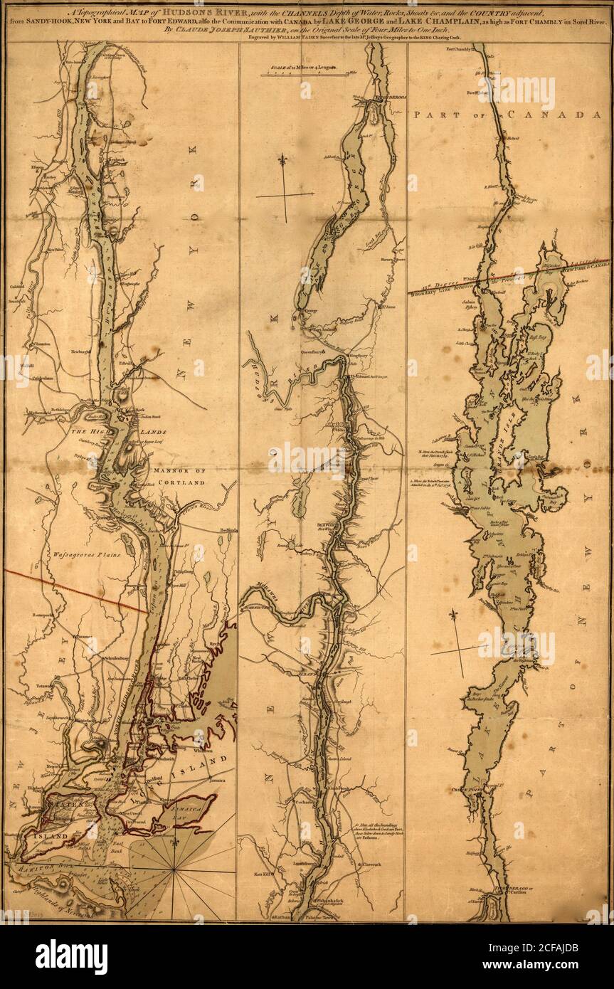 Hudson River Valley Map