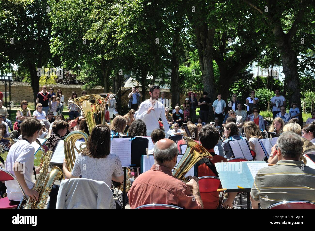 Concert de musique classique en plein air Stock Photo - Alamy