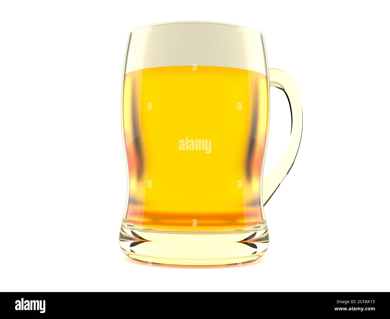 Beer isolated on white background Stock Photo - Alamy