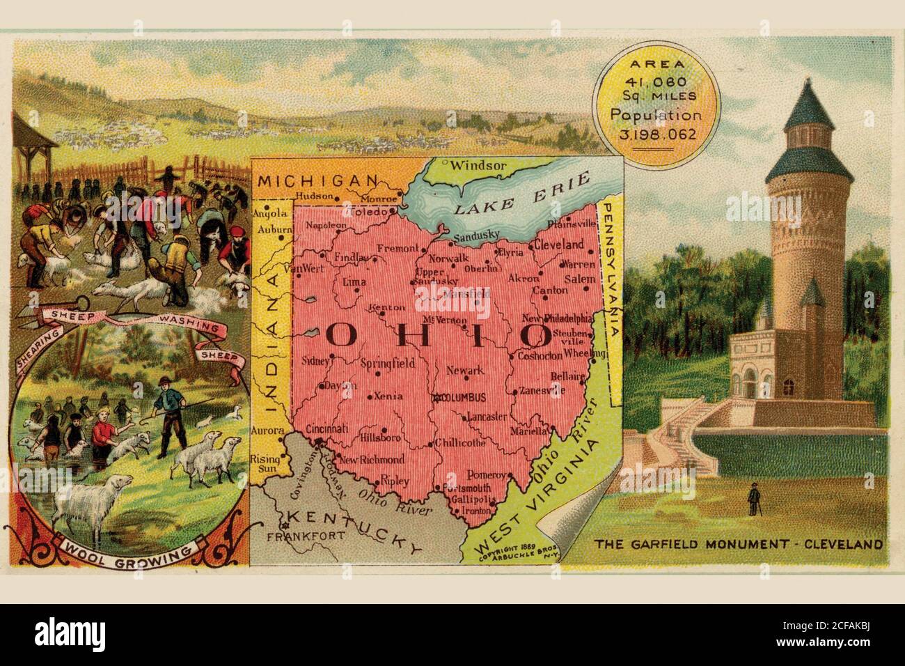 Garfield monument ohio hi-res stock photography and images - Alamy