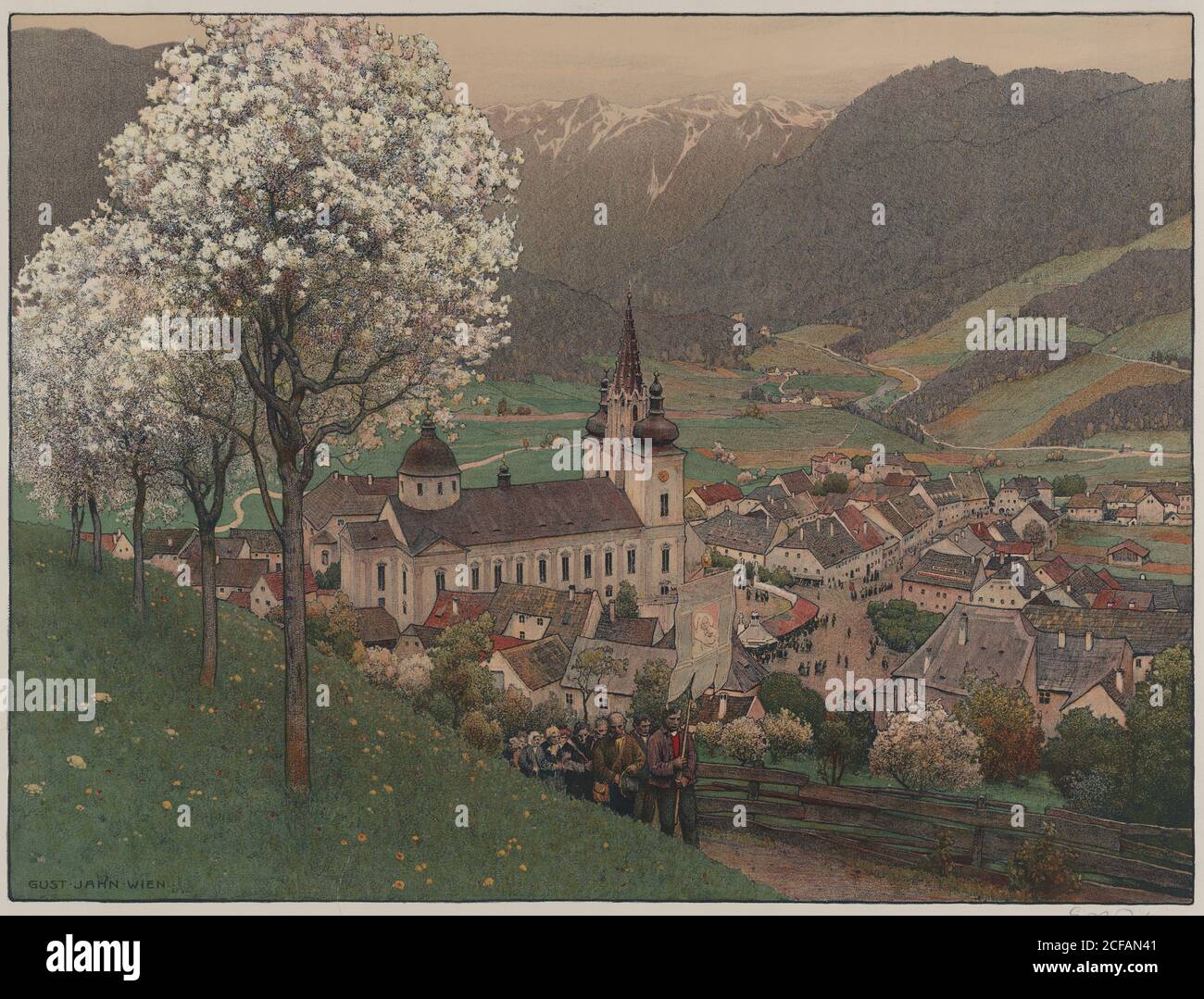 Village Religious Procession Stock Photo - Alamy