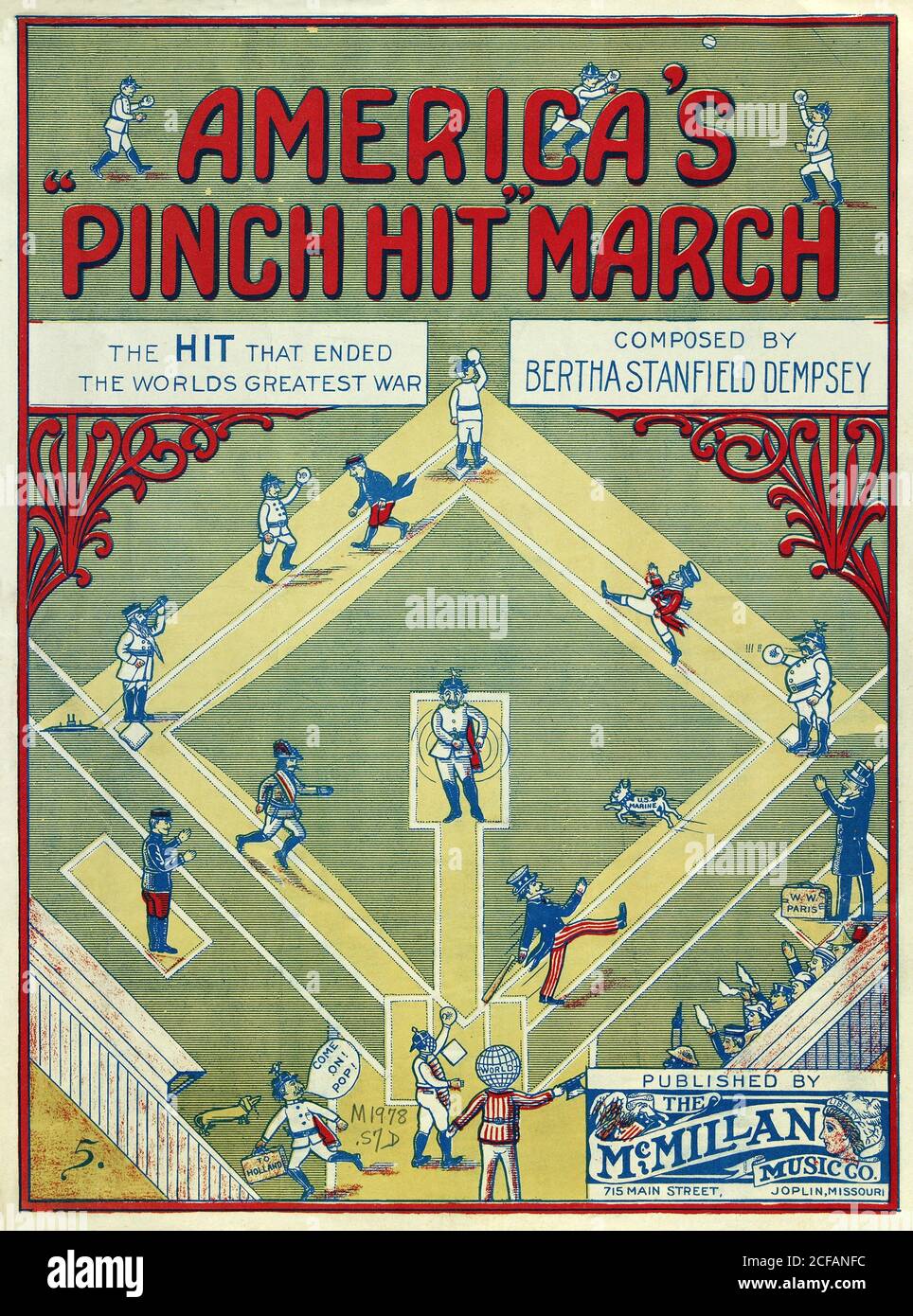 America's pinch hit march Stock Photo - Alamy