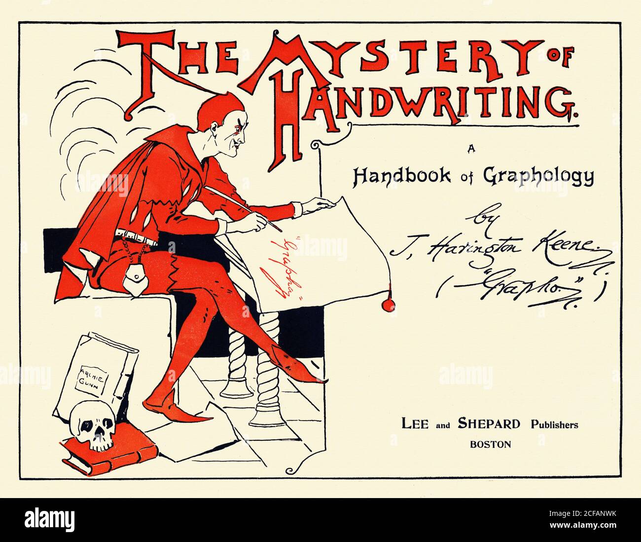 The Mystery of Handwriting Stock Photo - Alamy