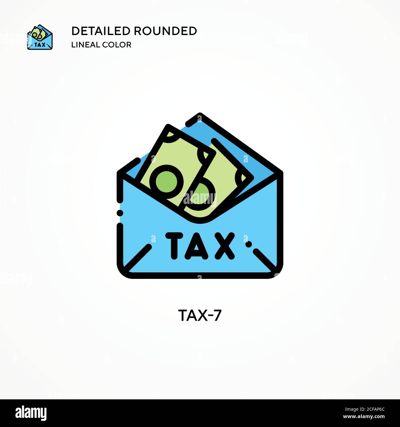 Vat tax receipt Stock Vector Images - Alamy