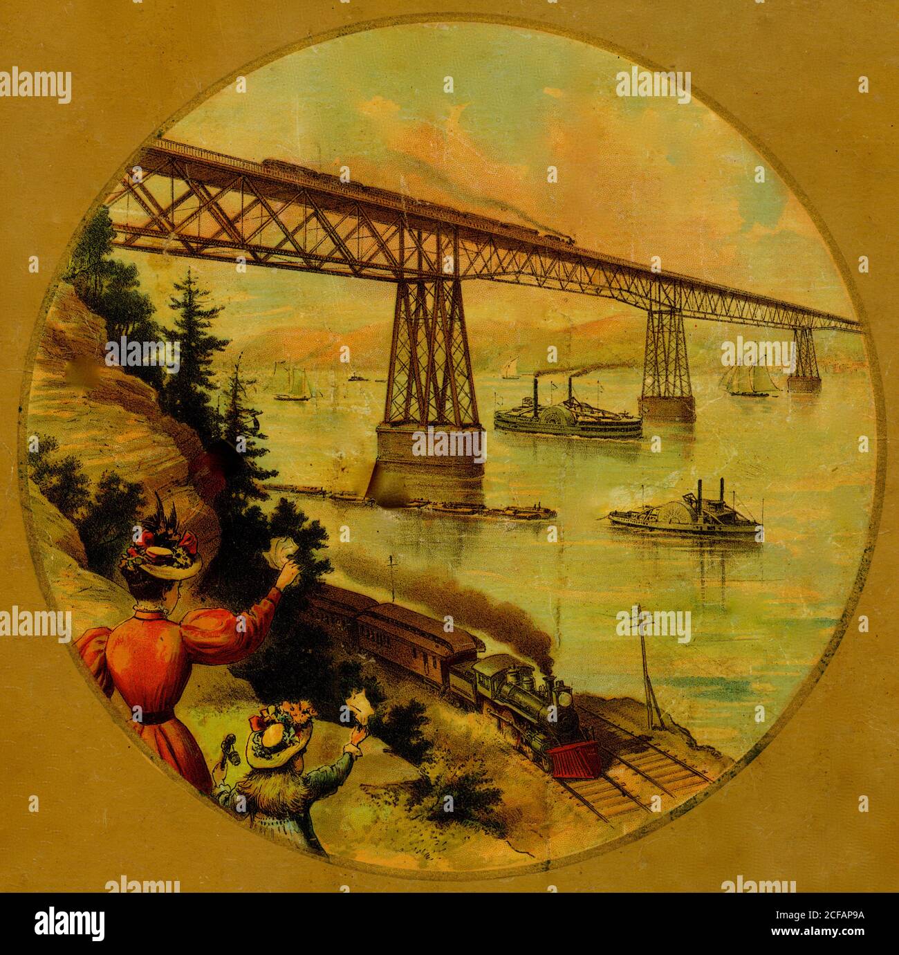 Railroad ABC - waving at various modes of transportation Stock Photo ...