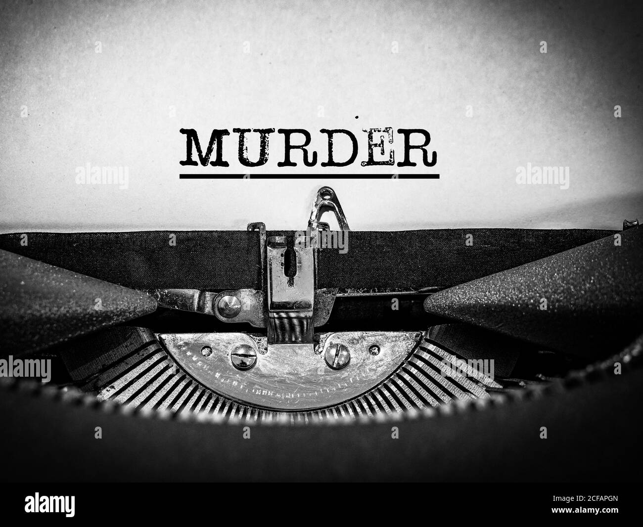 Murder letters hi-res stock photography and images - Alamy