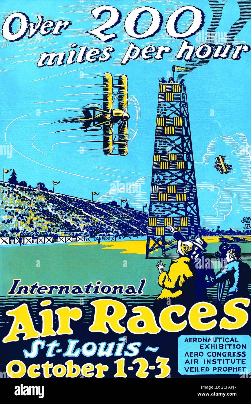 St. Louis International Air Races Stock Photo - Alamy