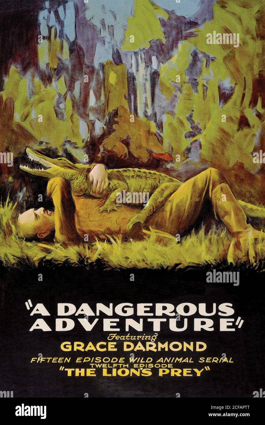 A Dangerous Adventure Stock Photo - Alamy