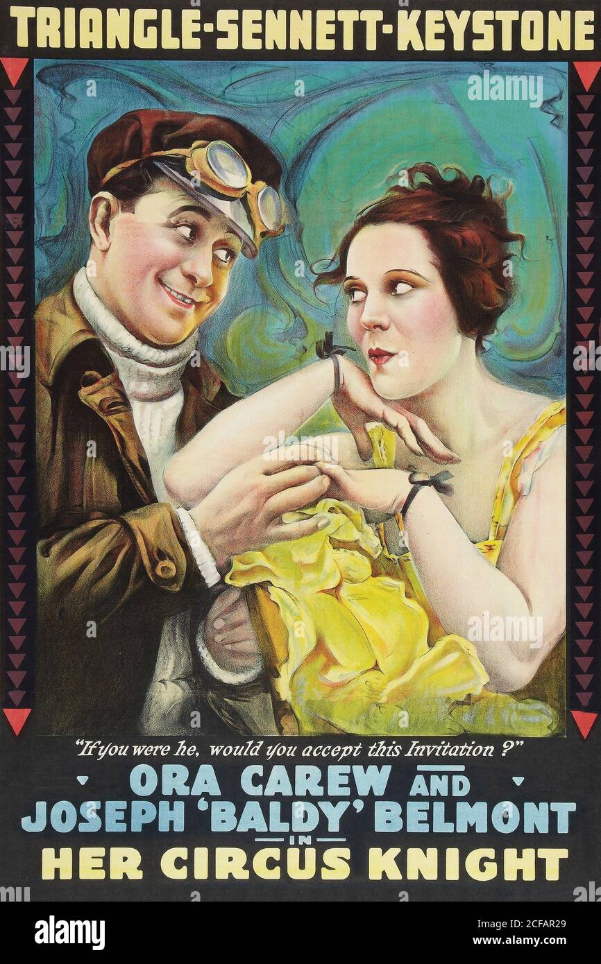 Her Circus Knight Stock Photo - Alamy