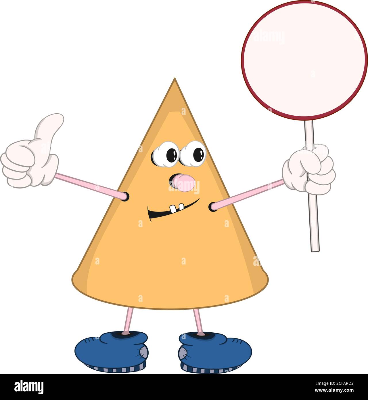 Red nose cone Stock Vector Images - Alamy