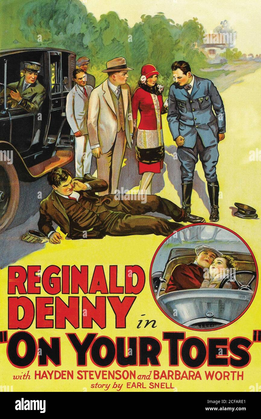 On Your Toes Stock Photo - Alamy