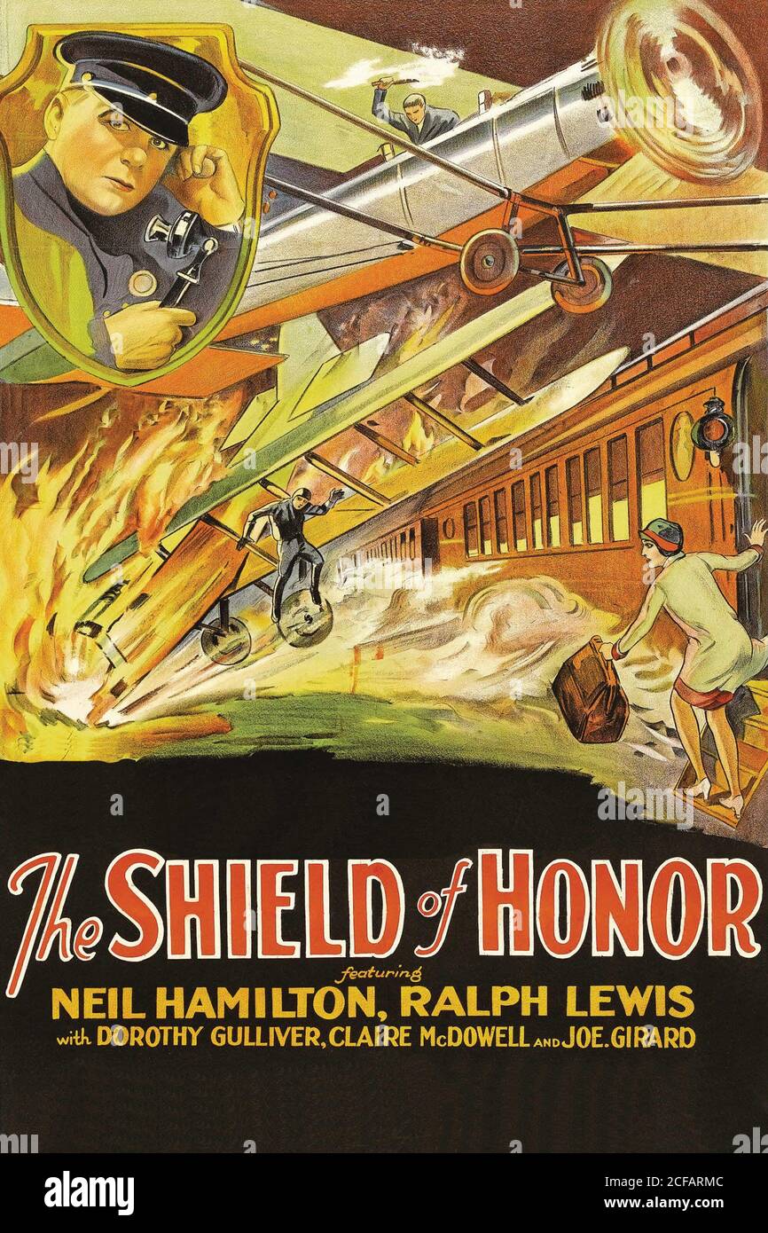 The Shield of Honor Stock Photo - Alamy