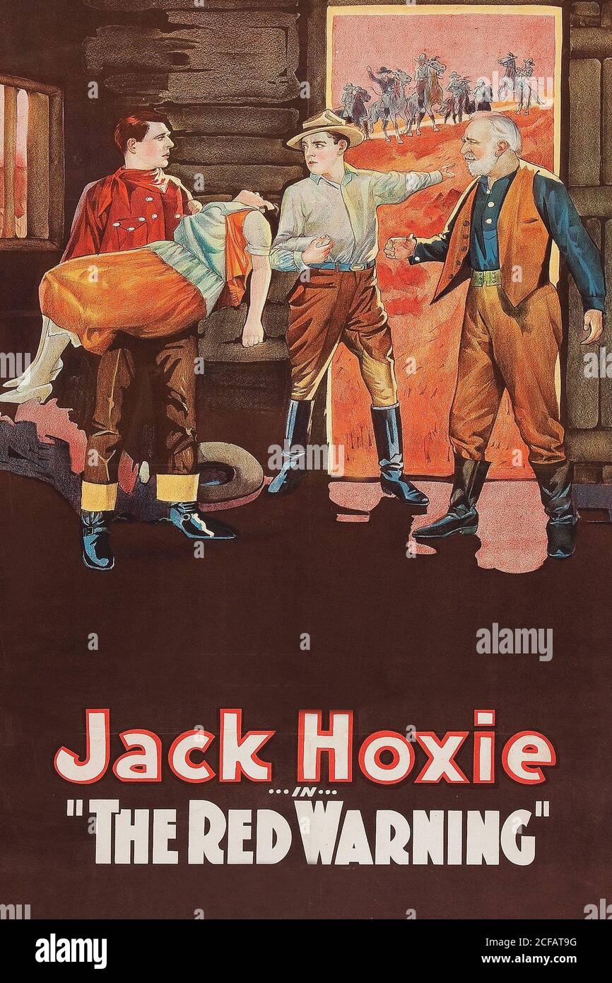 The Red Warning Stock Photo - Alamy