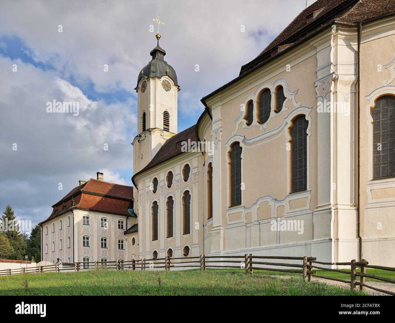 Wieskirche, Wies, Steingaden, district of Weilheim-Schongau, Upper ...