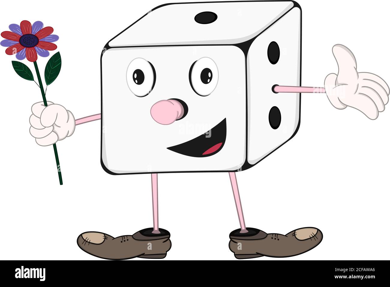 Moving dice Stock Vector Images - Alamy