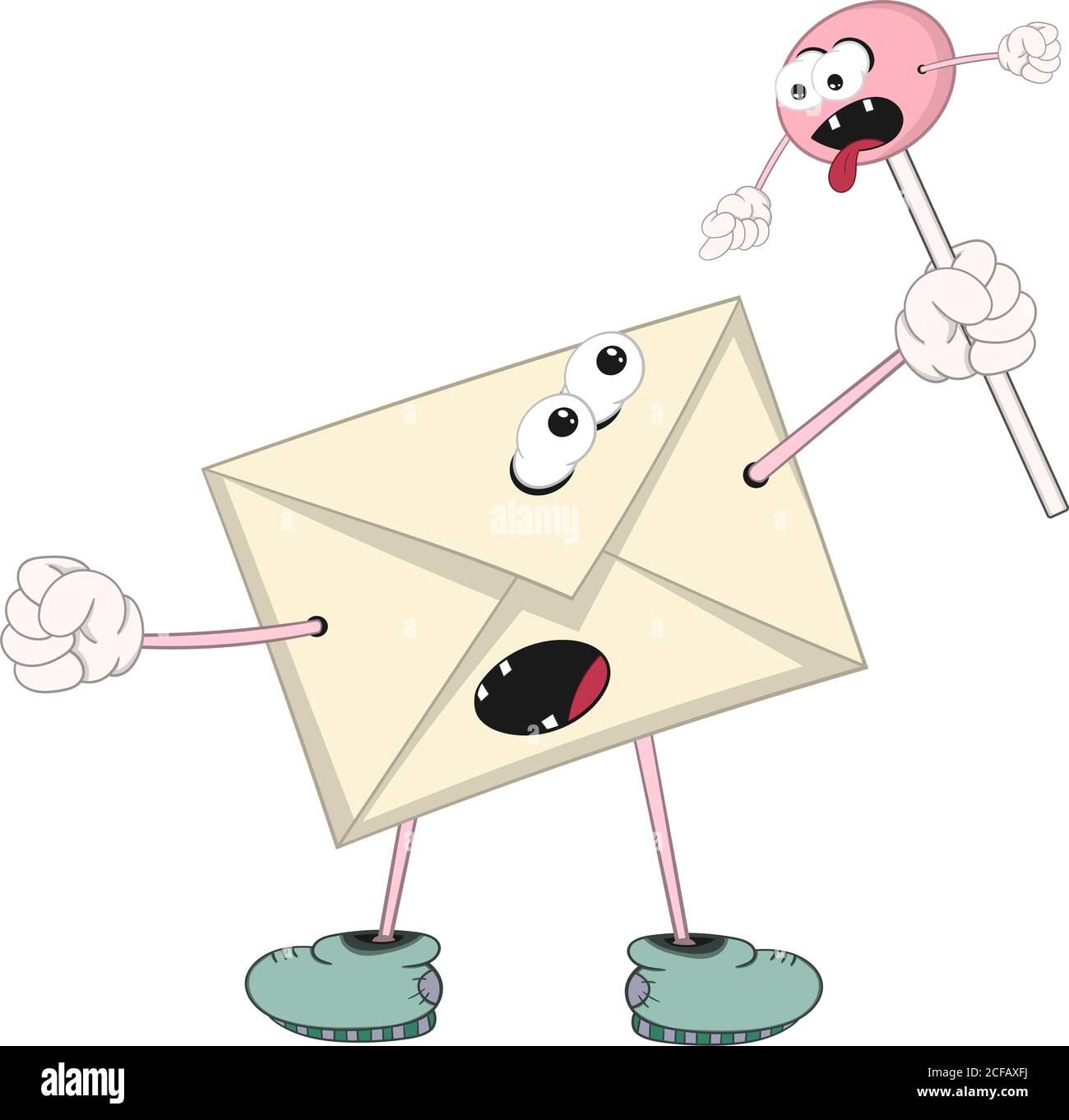 Drawn by hand. Moving parts can be moved and combined as desired Stock ...