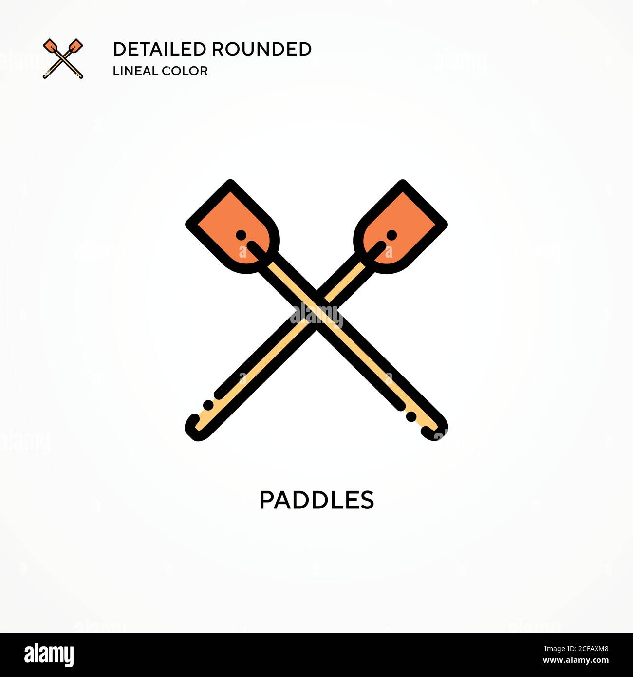 Paddleboard vector vectors hi-res stock photography and images - Alamy