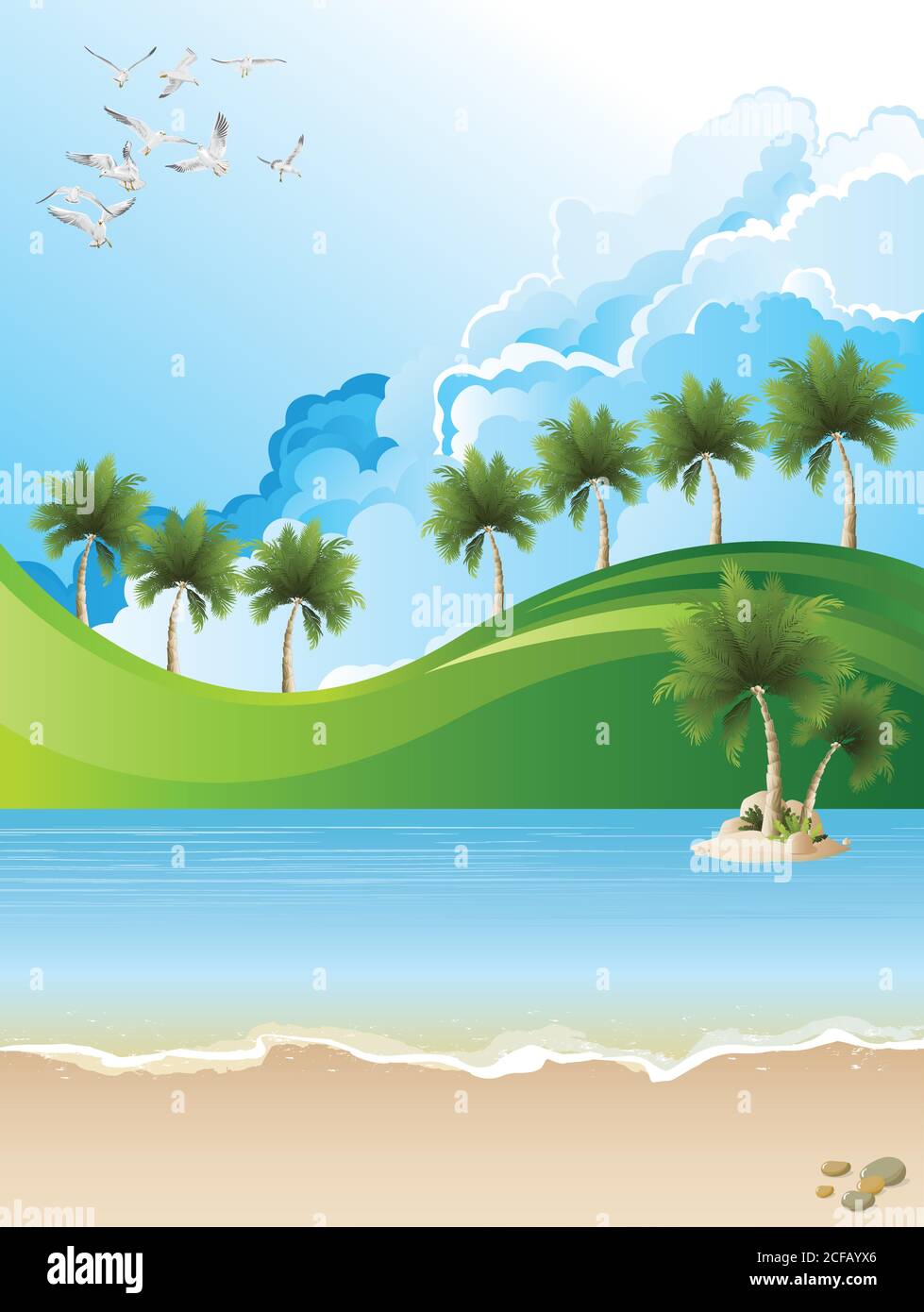 Saltwater hill Stock Vector Images - Alamy