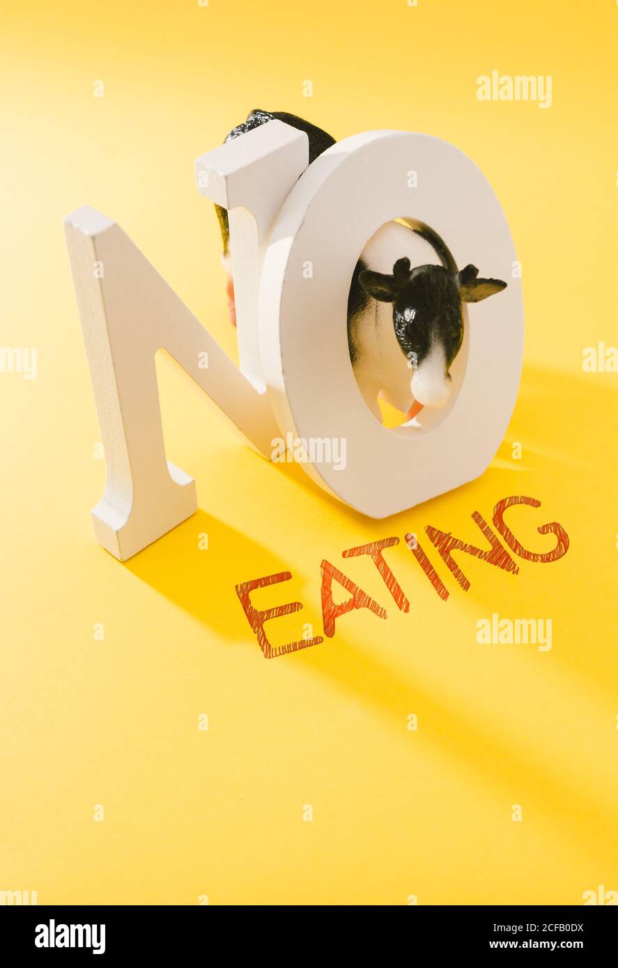 Stop eating animals hi-res stock photography and images - Alamy