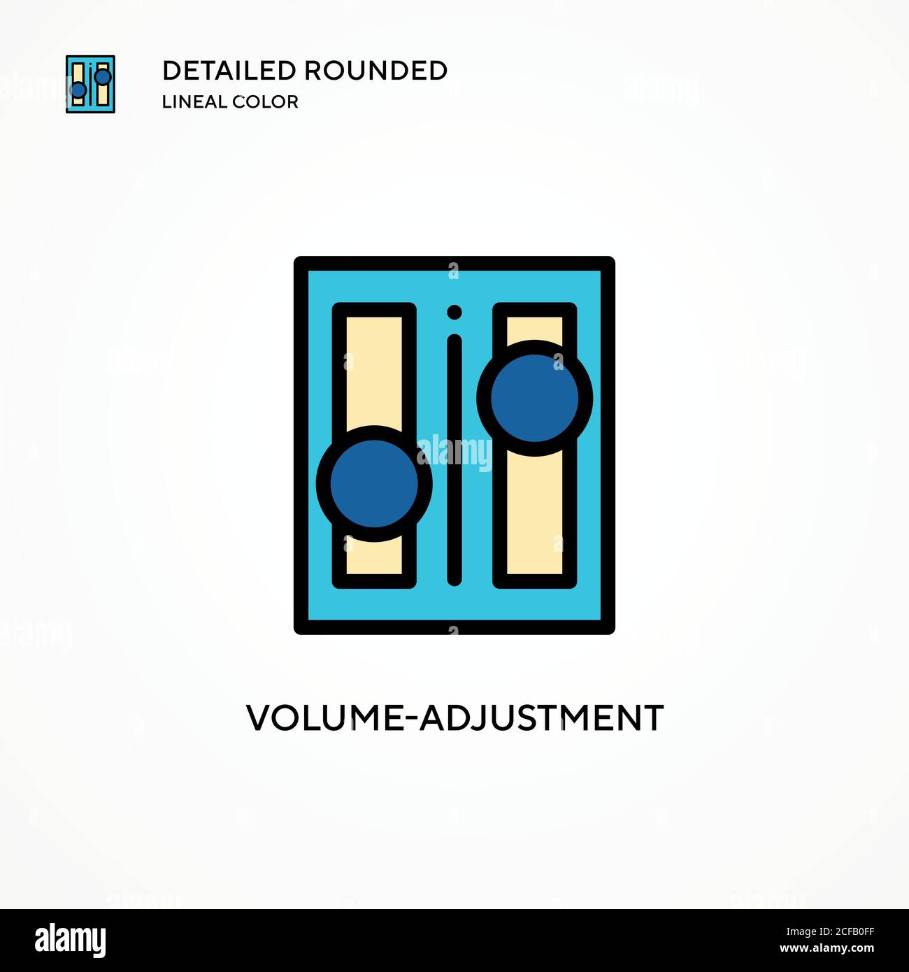 Volume-adjustment vector icon. Modern vector illustration concepts ...