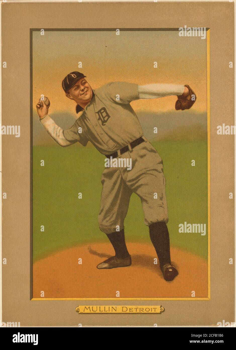 George Mullin, Detroit Tigers Stock Photo - Alamy