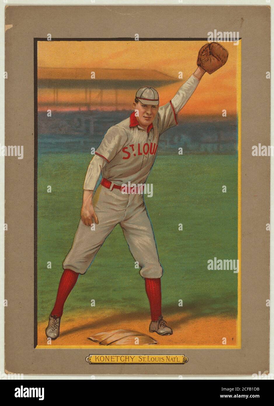 Ed Konetchy, St. Louis Cardinals Stock Photo - Alamy