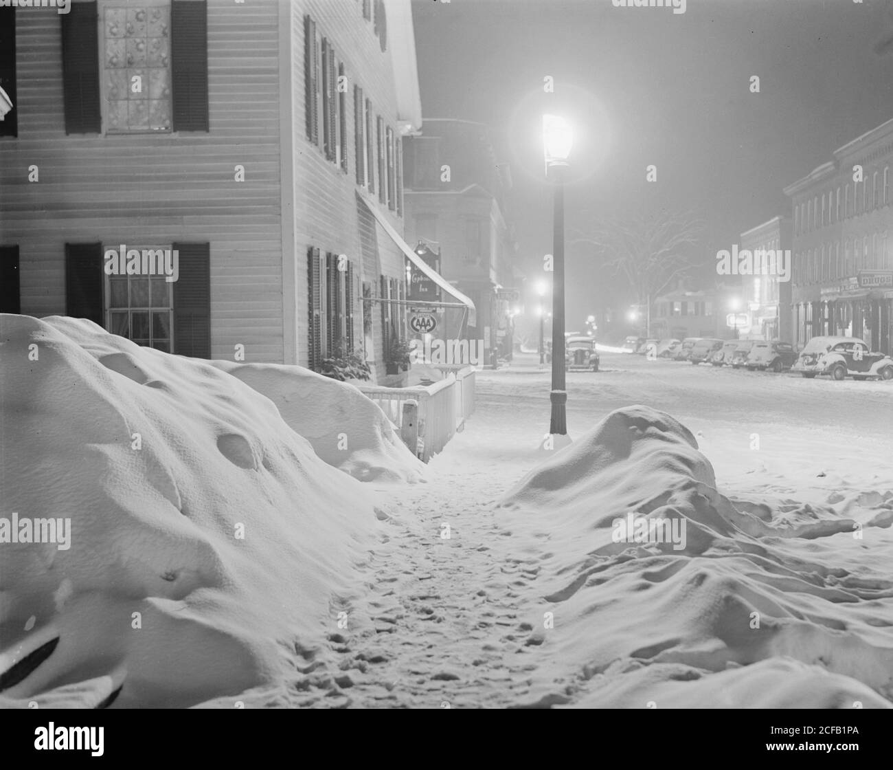 Vermont winter night hi-res stock photography and images - Alamy
