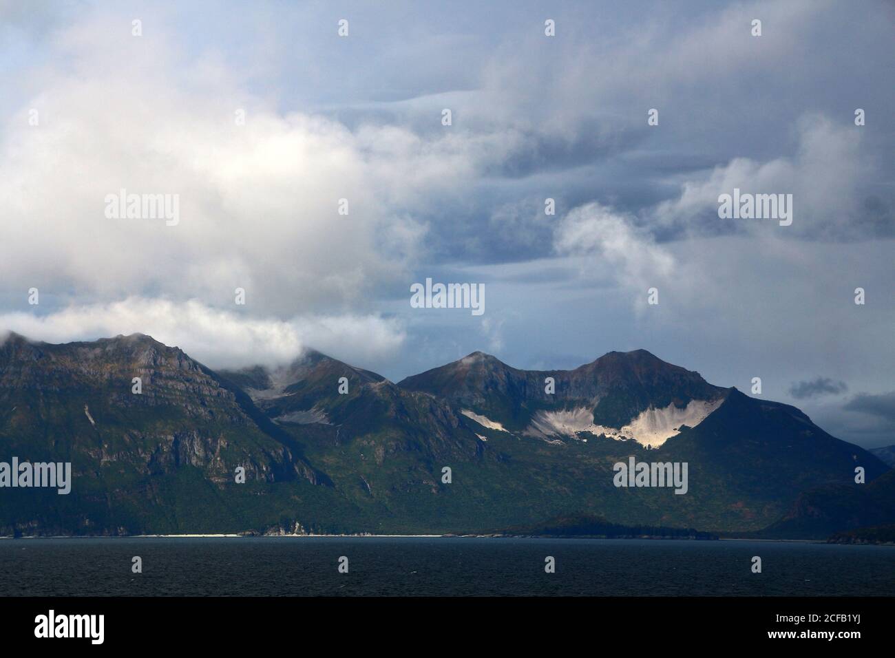 Landscape Kukak Bay, Alaska, United States Stock Photo - Alamy