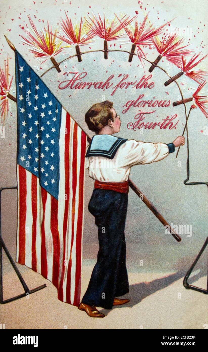 Hurrah for the flag hi-res stock photography and images - Alamy