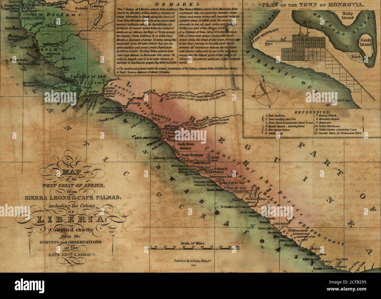 Sierra Leone & Liberia Stock Photo - Alamy