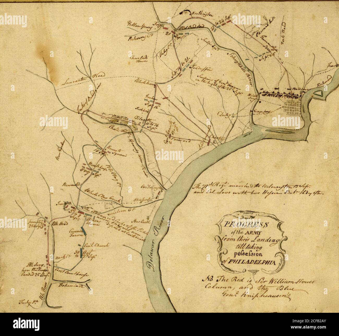 1777 battle philadelphia hi-res stock photography and images - Alamy