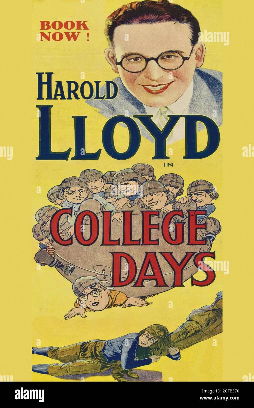 College Days - Football Stock Photo - Alamy