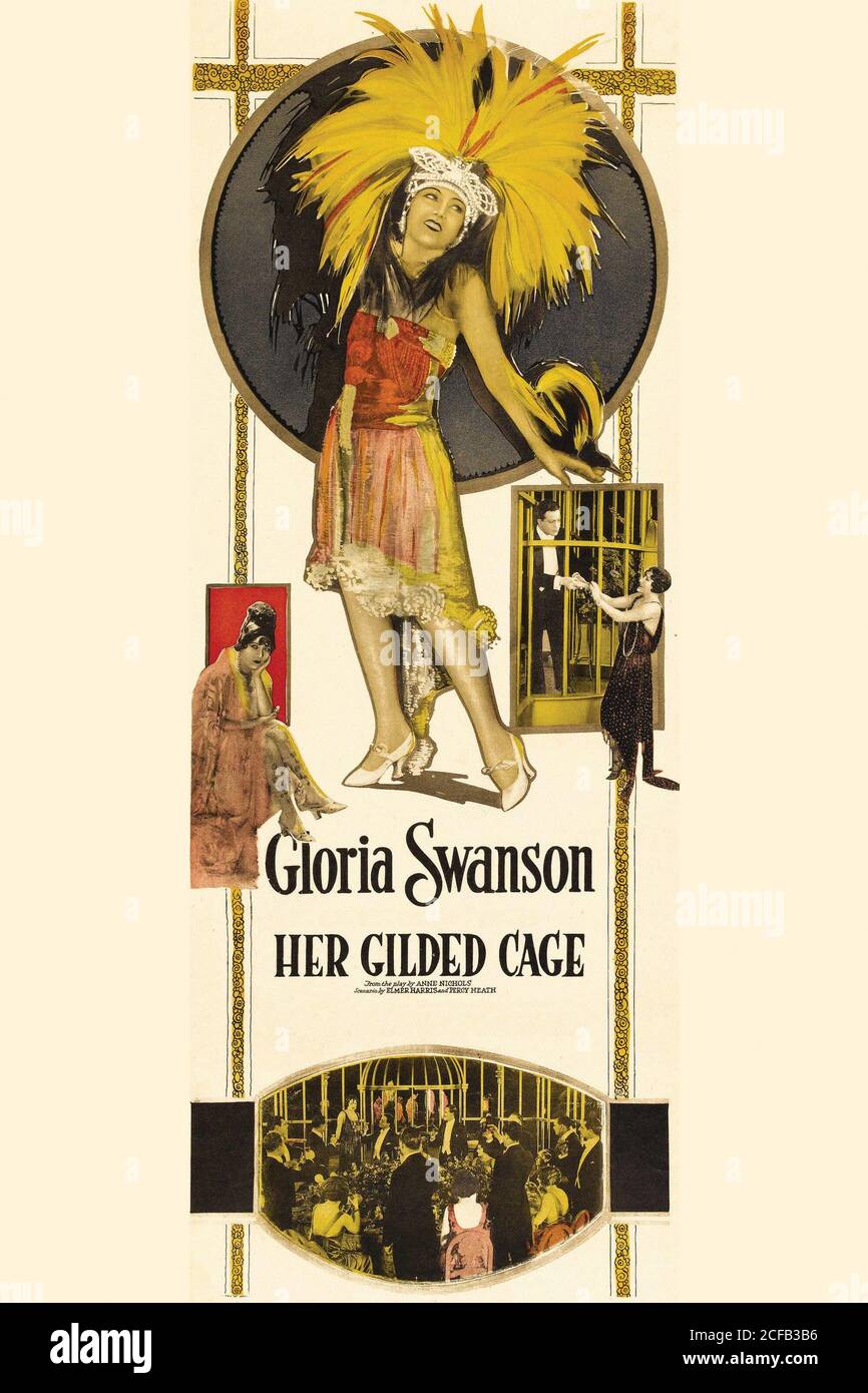 Her Gilded Cage Stock Photo - Alamy