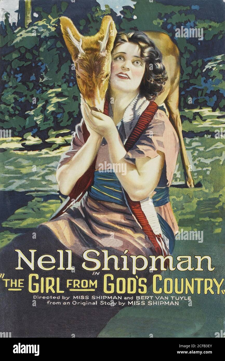Girl from God's Country Stock Photo - Alamy