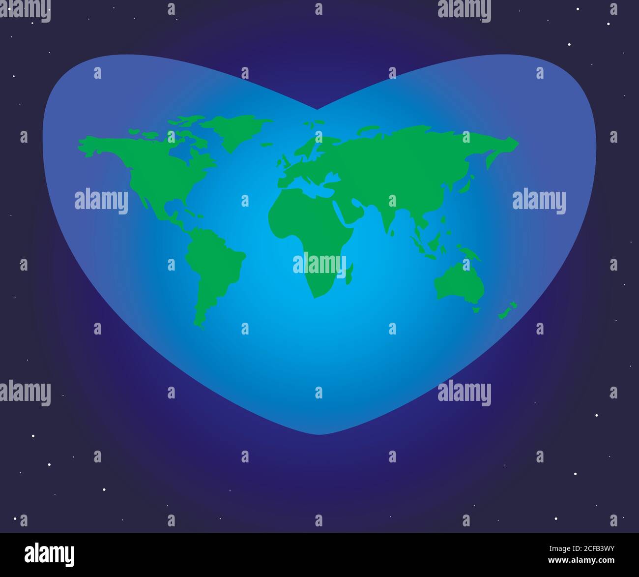 Ecosystem map Stock Vector Images - Alamy