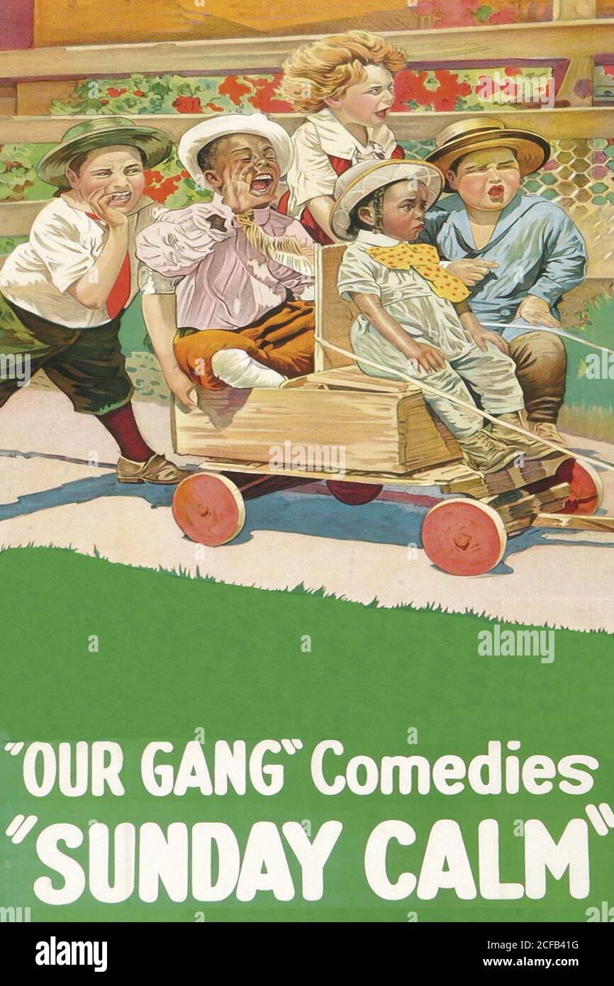 Sunday Calm - "Our Gang Stock Photo - Alamy