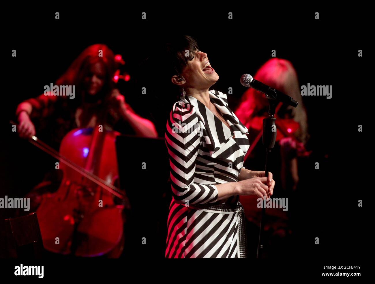 Concert with Jill Johnson. Photo Jeppe Gustafsson Stock Photo - Alamy