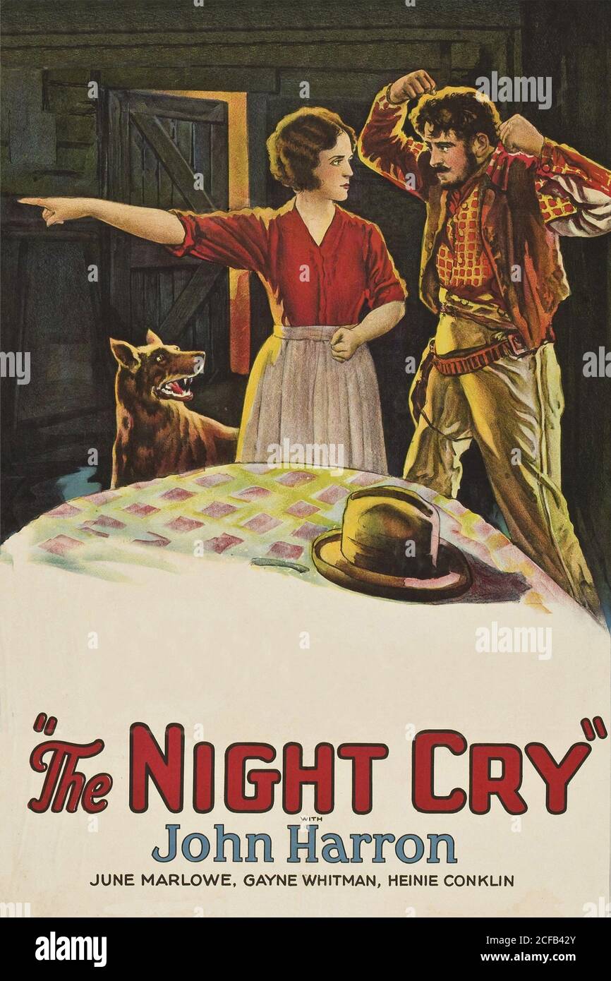 The Night Cry Stock Photo - Alamy