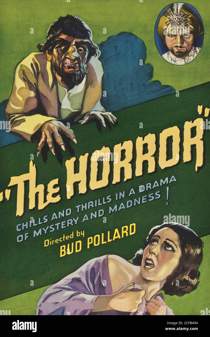 Horror movie the horror hi-res stock photography and images - Alamy