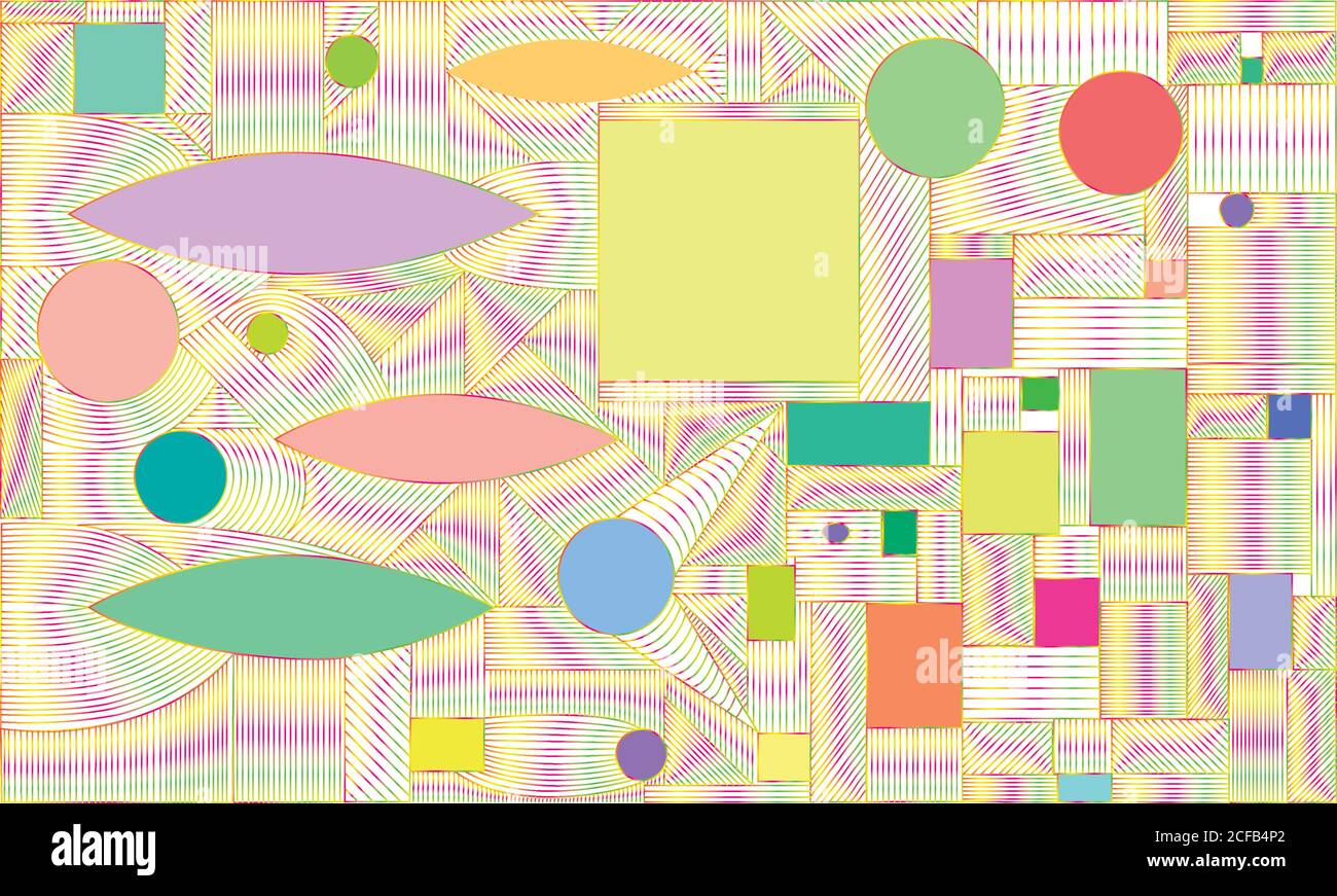 graphic, bright, saturated, abstract colorful background Stock Vector ...