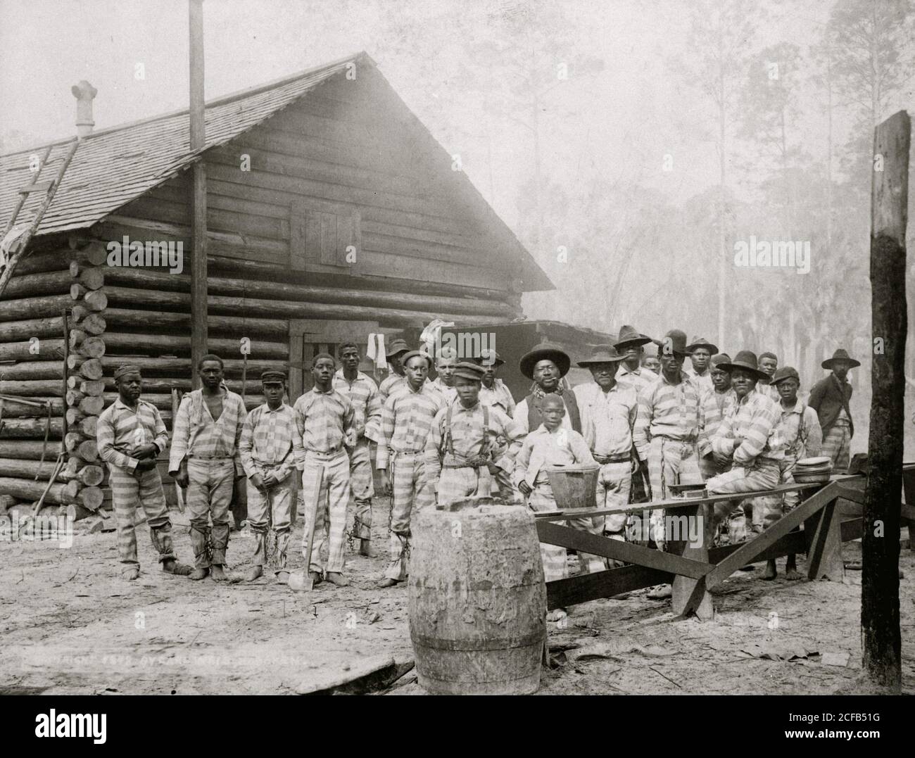A chain gang Stock Photo - Alamy