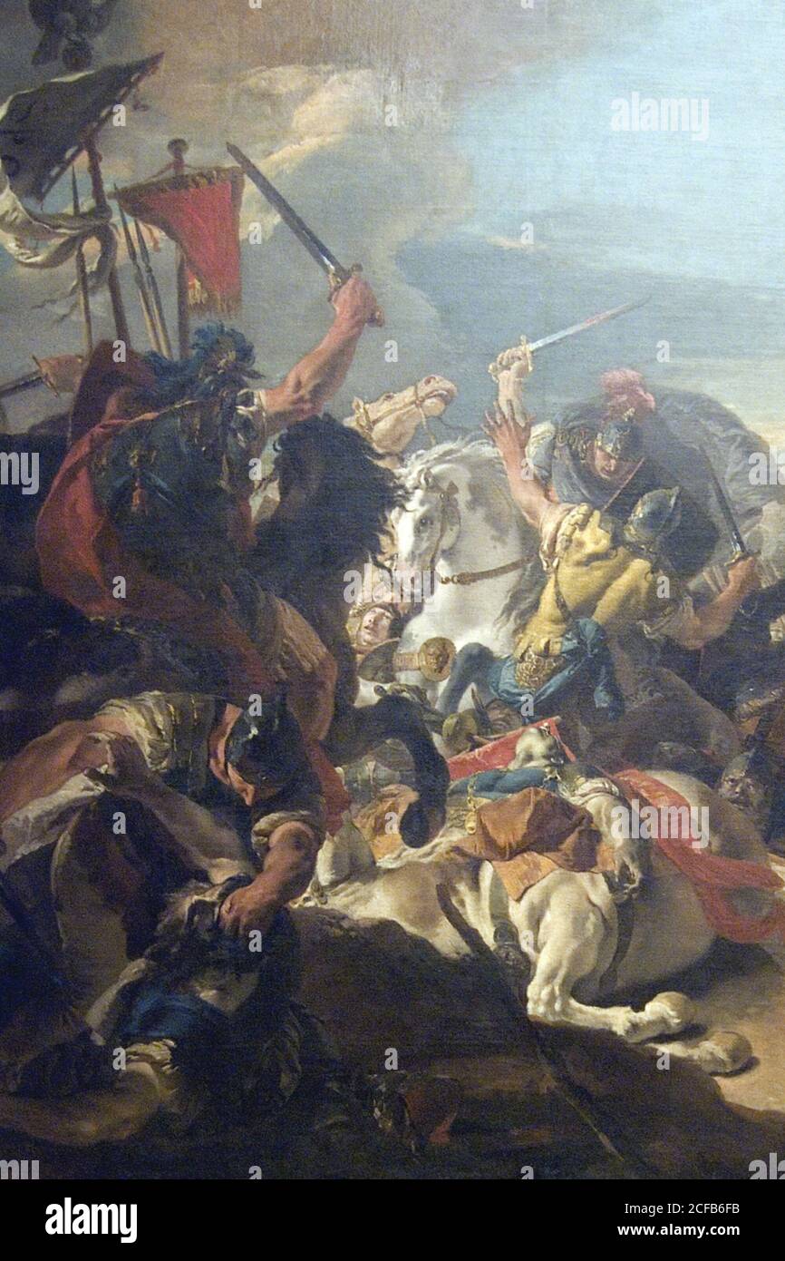 Battle of Vercellae Stock Photo - Alamy